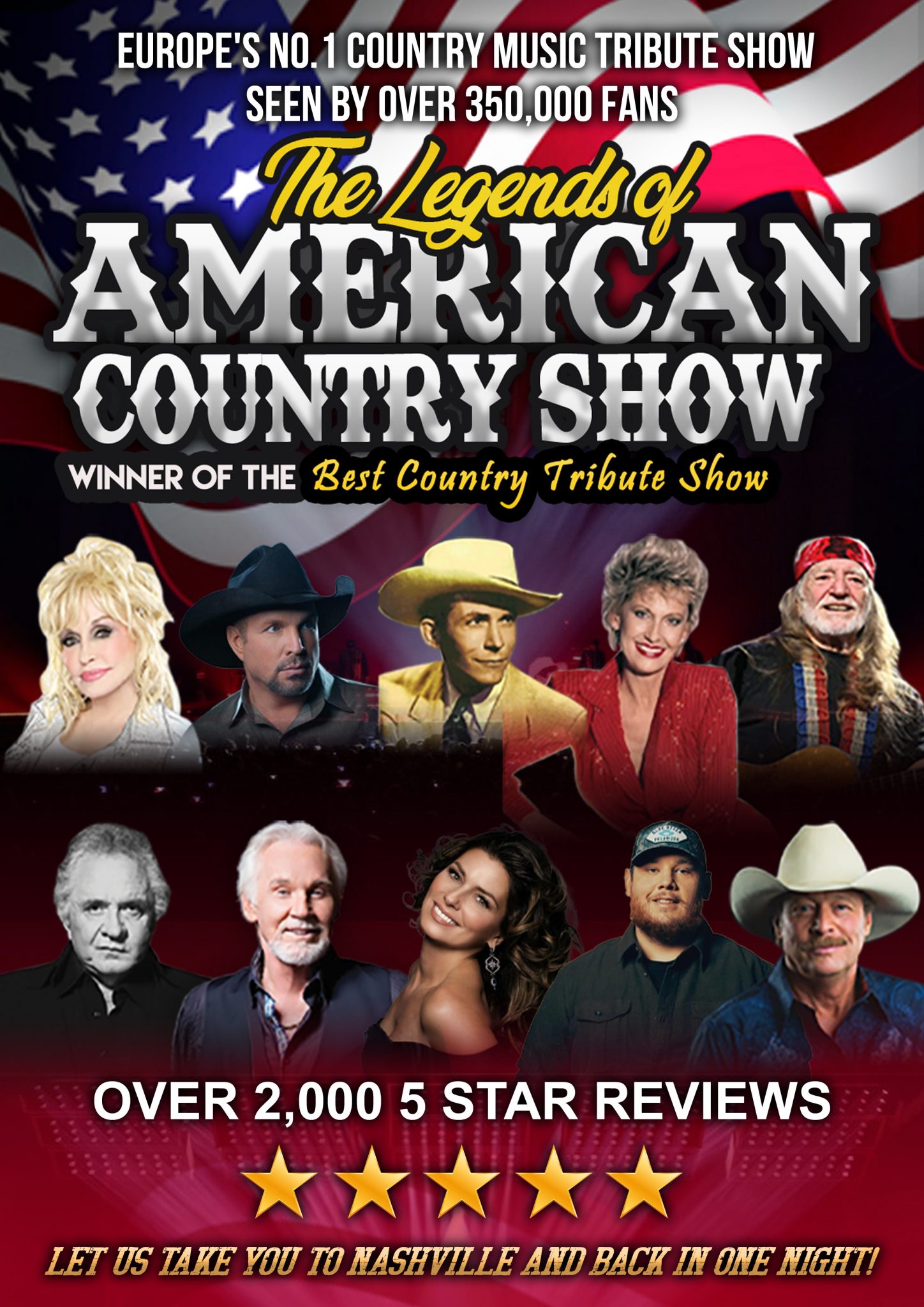 Legends of American Country Show | West Cliff Theatre