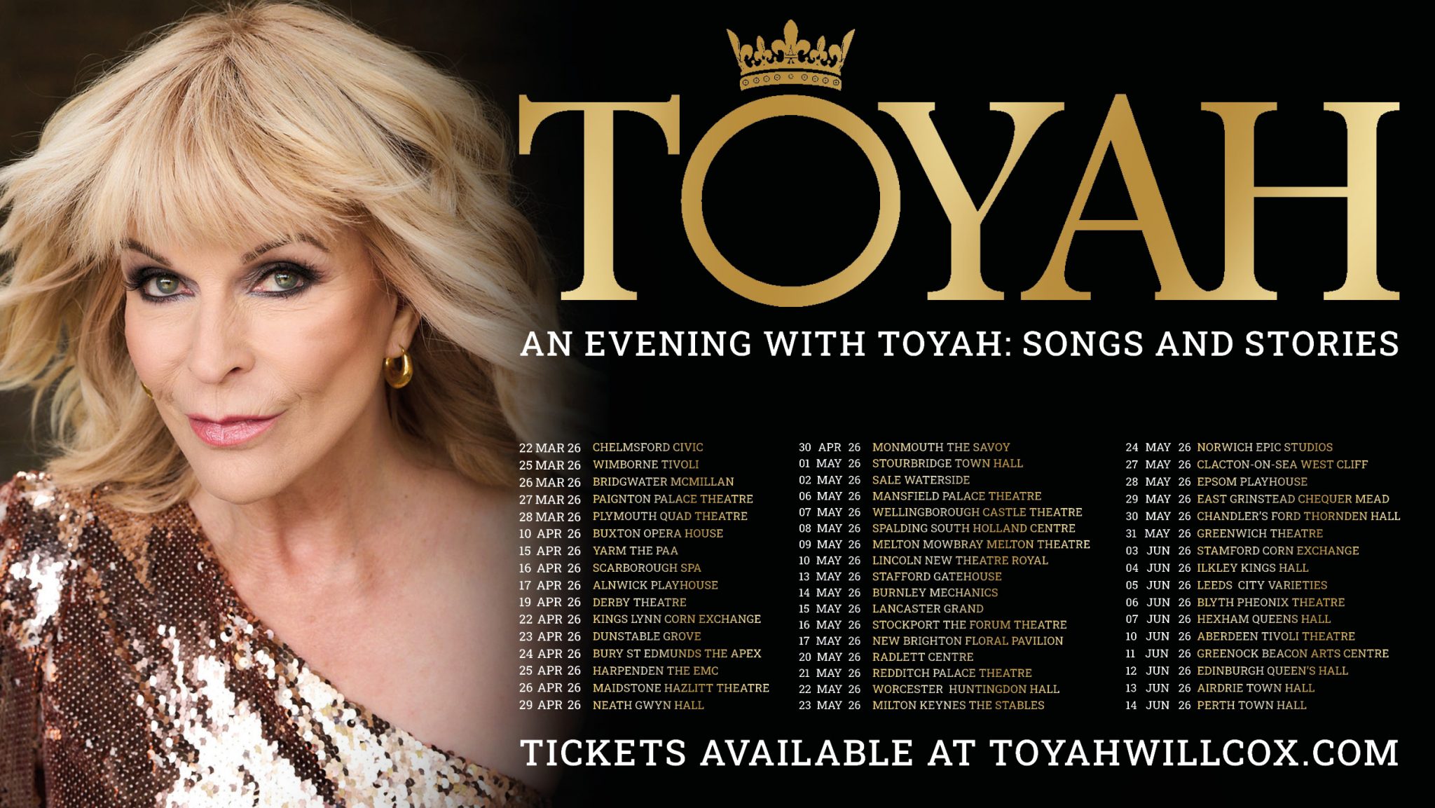 Toyah-Songs & Stories | West Cliff Theatre